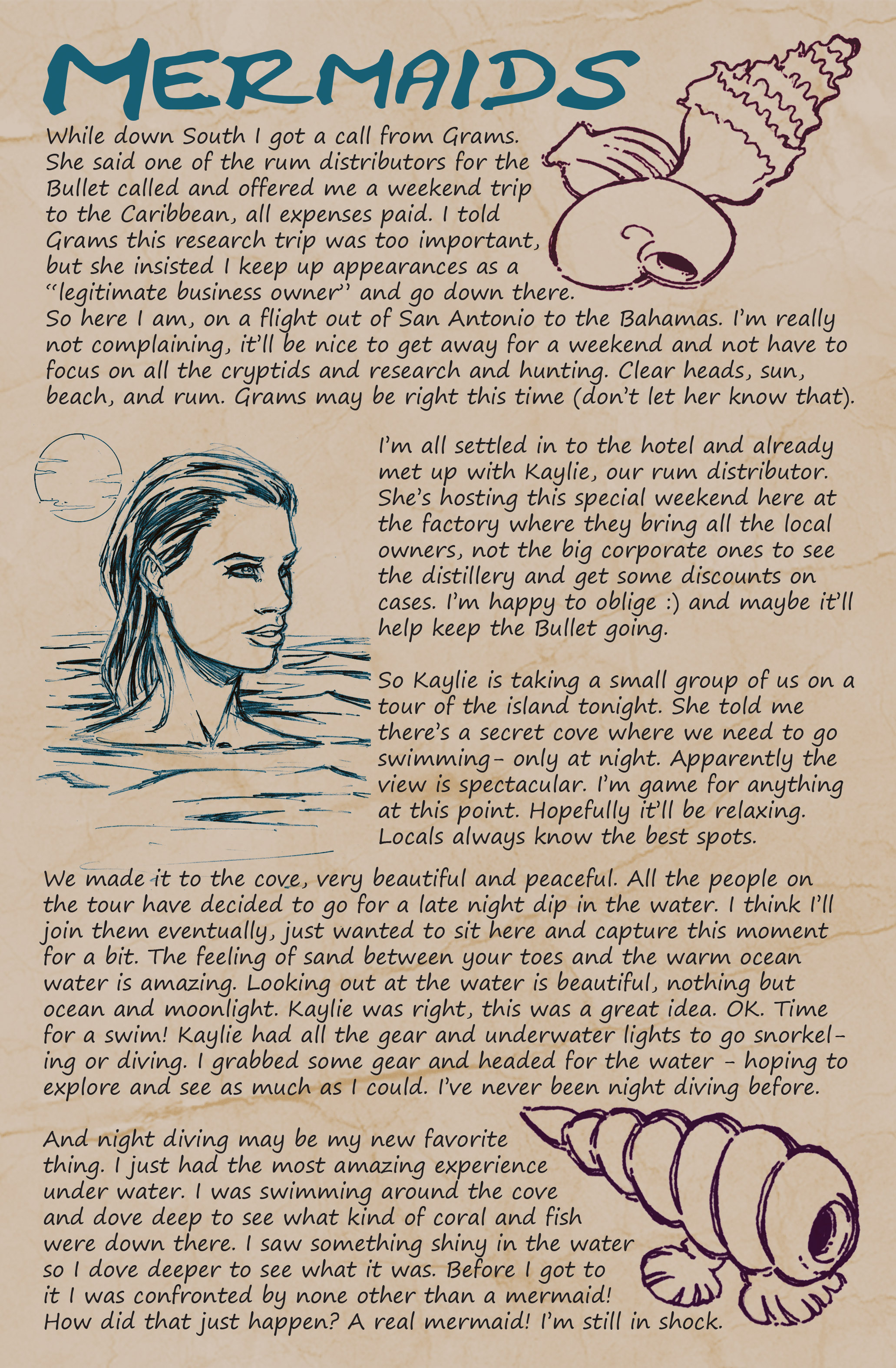 Scarlet’s Field Guide to Cryptids & Other Creatures – Scarlet Huntress