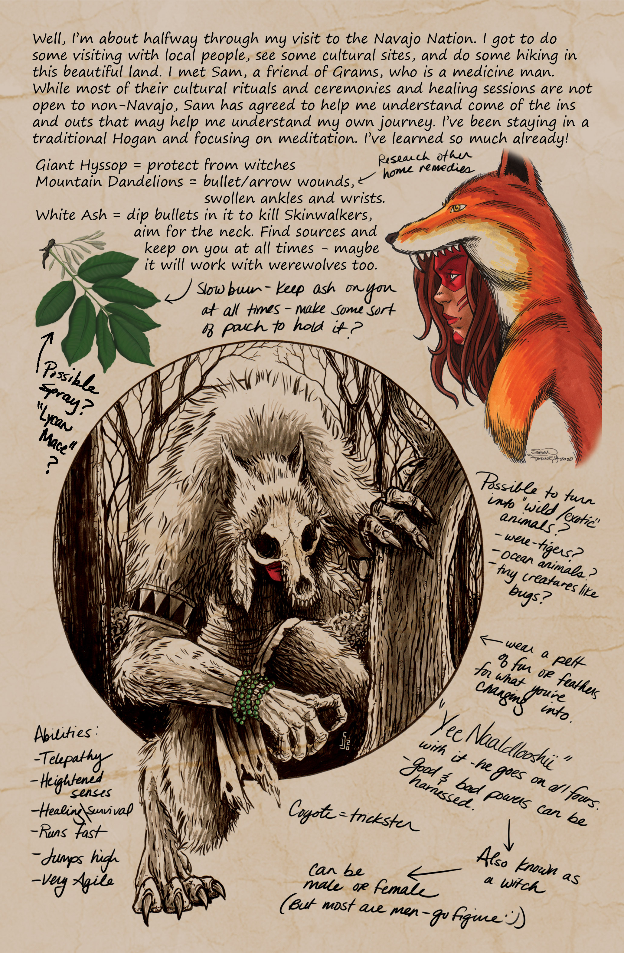 Scarlet’s Field Guide to Cryptids & Other Creatures – Scarlet Huntress